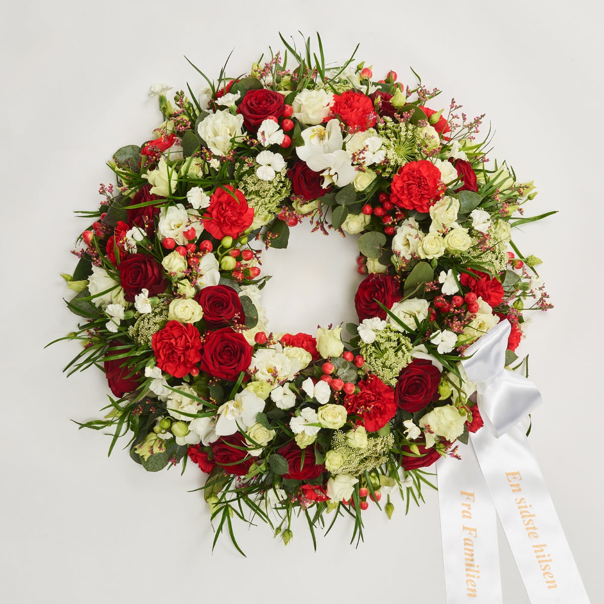 Bårebuket pris | Bestil bårebuketter og blomsterhjerter her